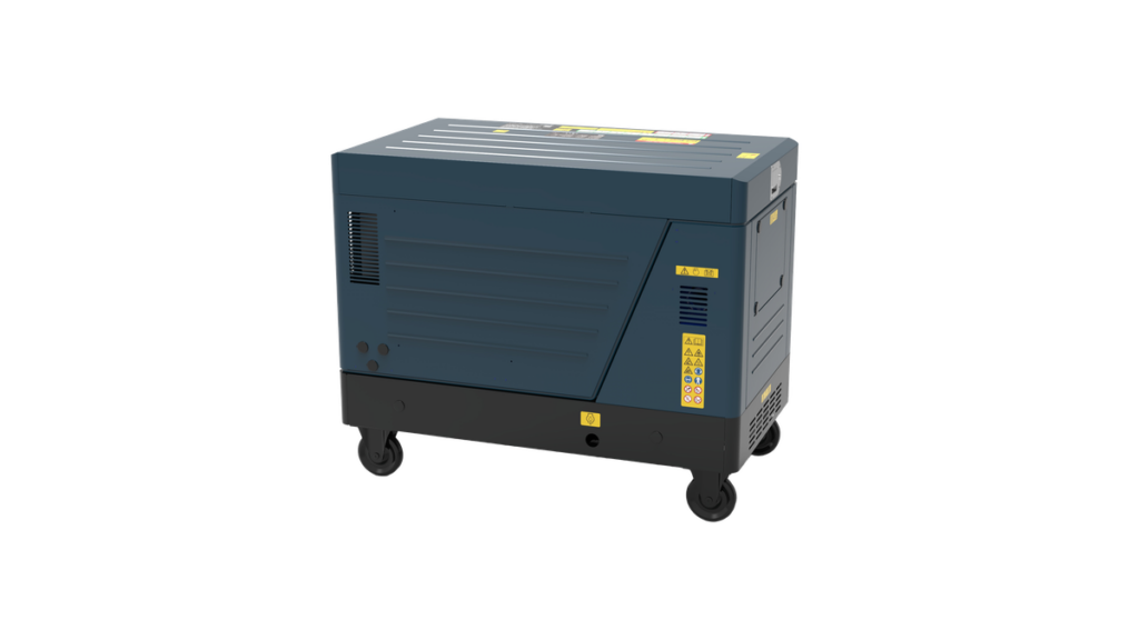 HBM diesel aggregaat, generator 733 cc dieselkrachtstroom 230/400V ...